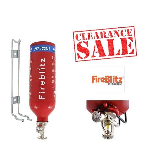 FireBlitz Automatic Grow Room Fire Extinguishers - Somerset Hydroponics