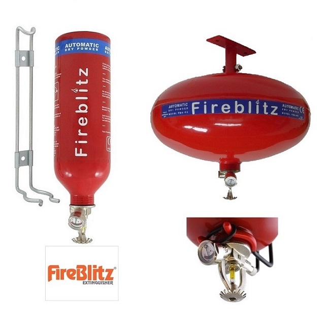 FireBlitz Automatic Grow Room Fire Extinguishers - Somerset Hydroponics