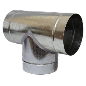 Metal Equal T Piece - Somerset Hydroponics