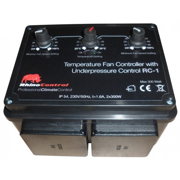 Rhino RC-1 Twin Grow Room Fan Controller - Somerset Hydroponics